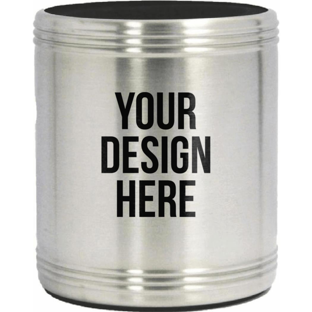 Promotional Stainless Steel Can Holders (12 Oz.)